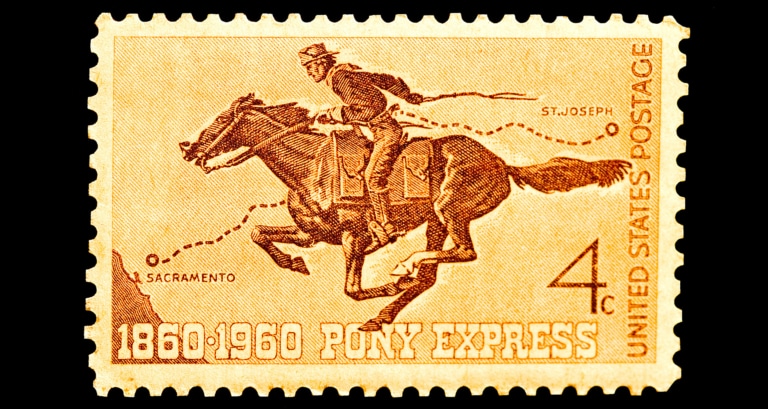 The History of the Pony Express - Farmers' Almanac