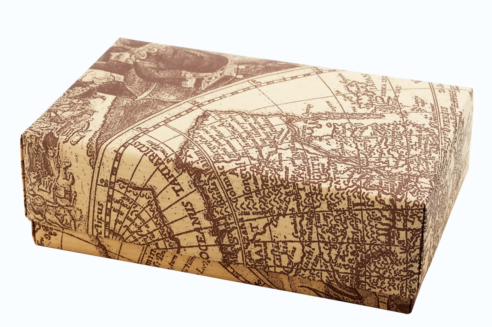 Map Wrapping Paper With Ideas