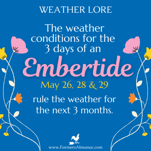 Ember Days | Dates and Meaning - Farmers' Almanac