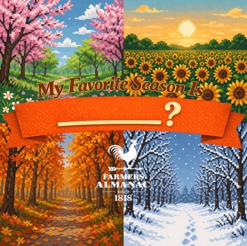 Our Nation's Favorite Season | According to Farmers' Almanac Audience ...