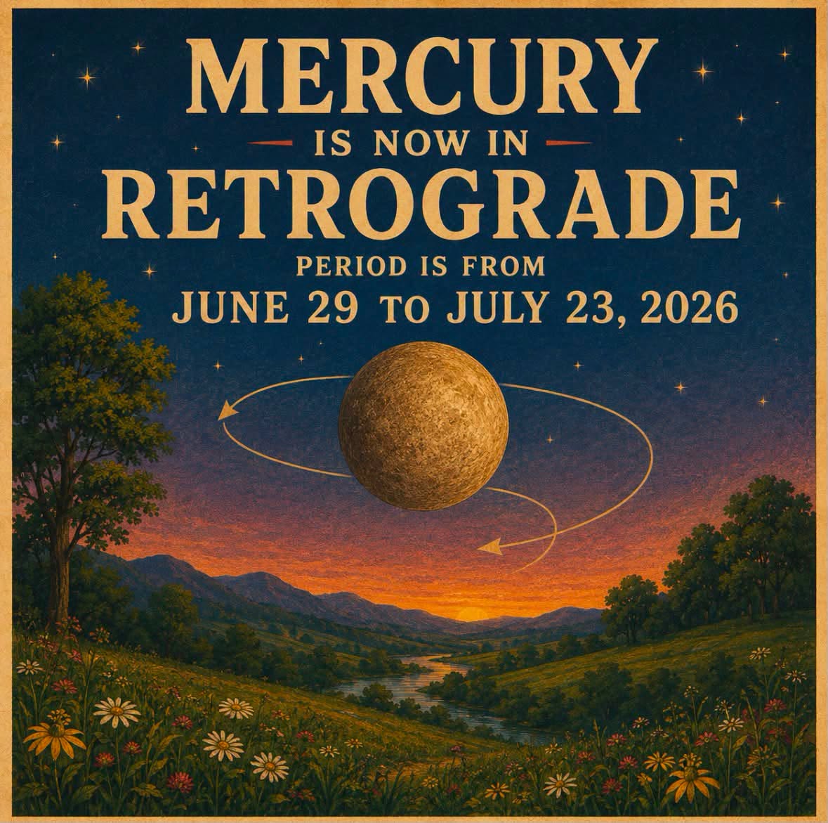 Mercury Is Now in Retrograde: June 29 to July 23, 2026 - Farmers ...